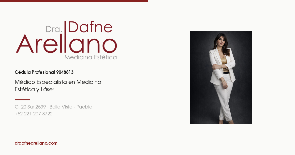 Botox · Rellenos · Sculptra · Láser CO2 — Dra. Dafne Arellano Puebla